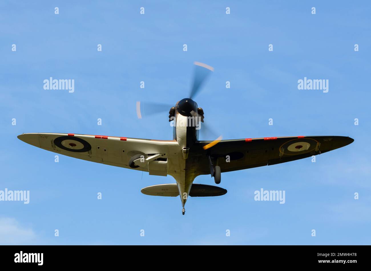 Supermarine Spitfire MkI P9374. WWII Battle of Britain era Spitfire ...