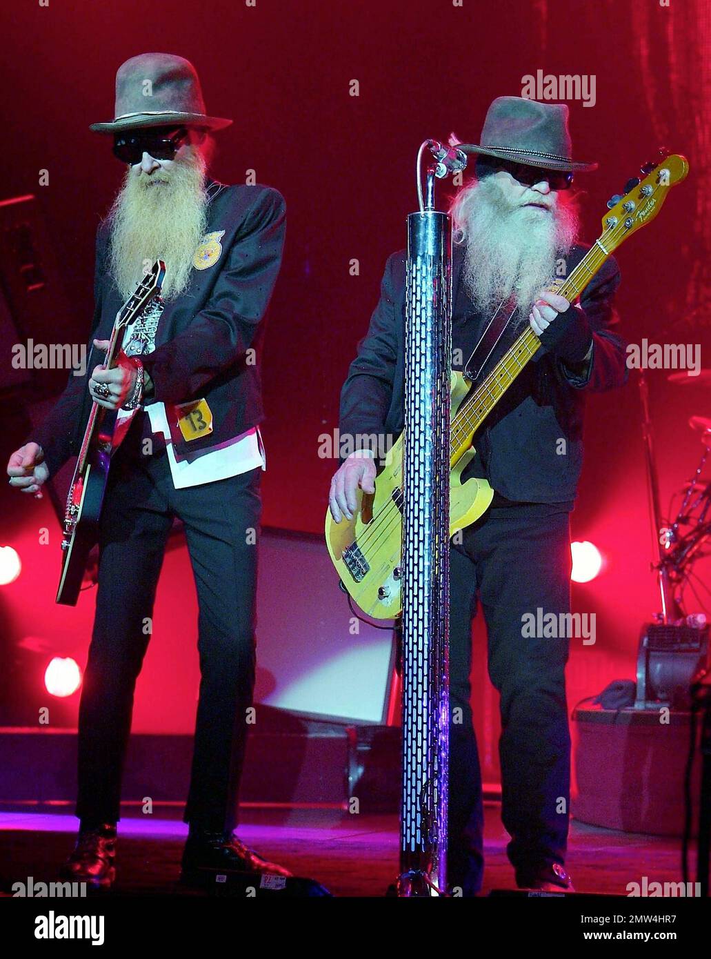 ZZ Top performs live in concert at the Hard Rock Live! at the Seminole ...