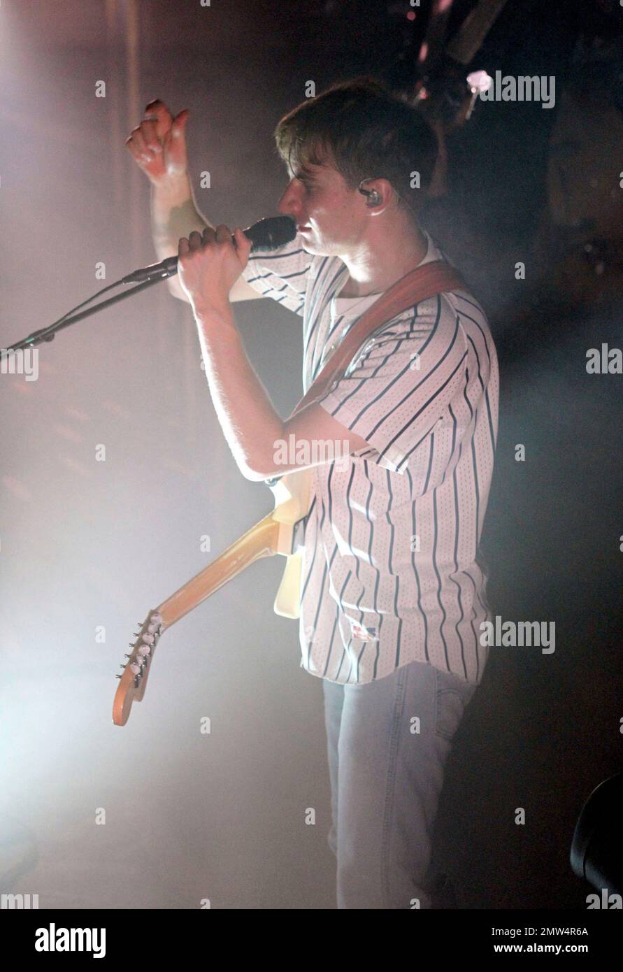 Dave Bayley with Glass Animals performs at the grand opening of the ...