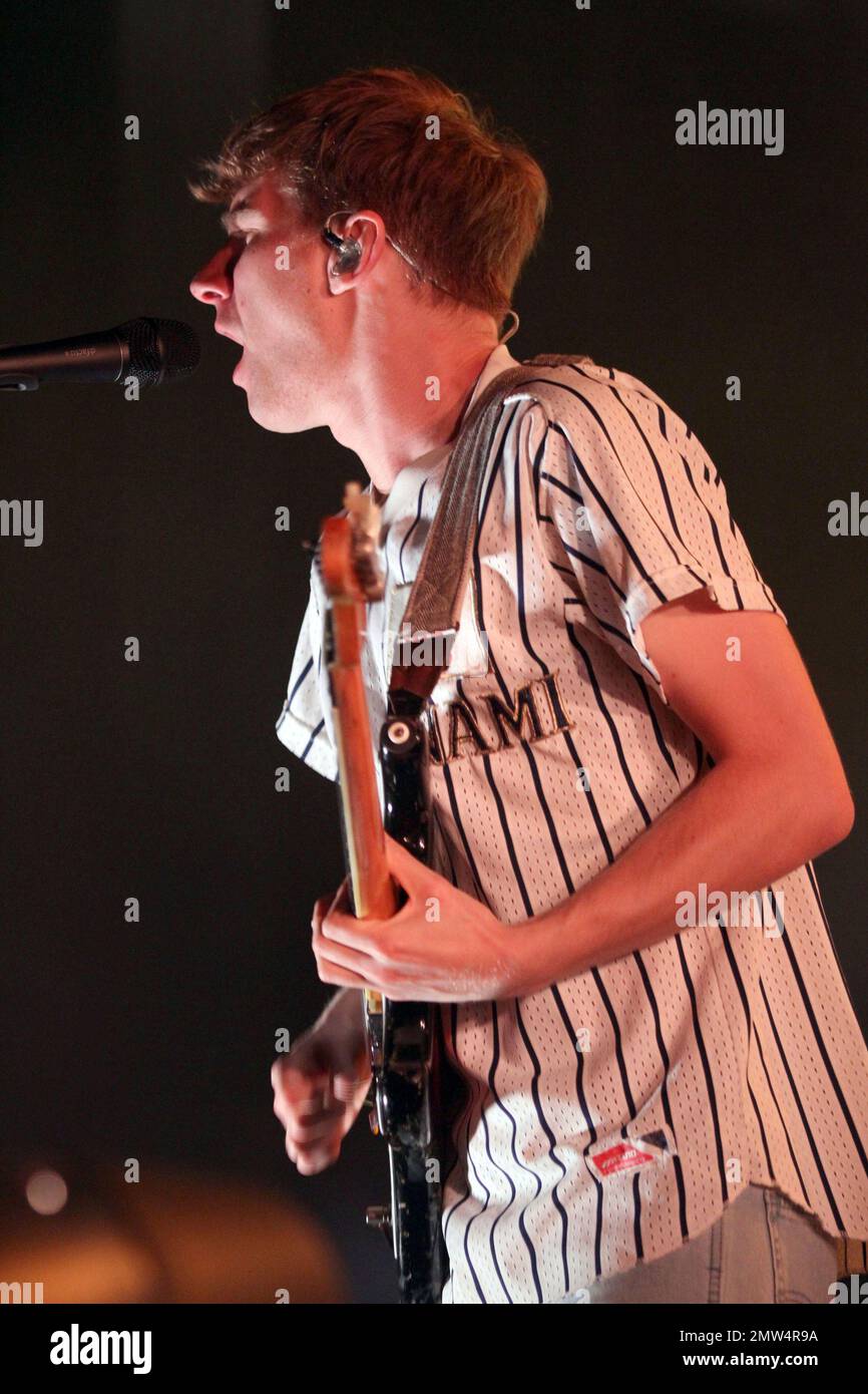 Dave Bayley with Glass Animals performs at the grand opening of the ...