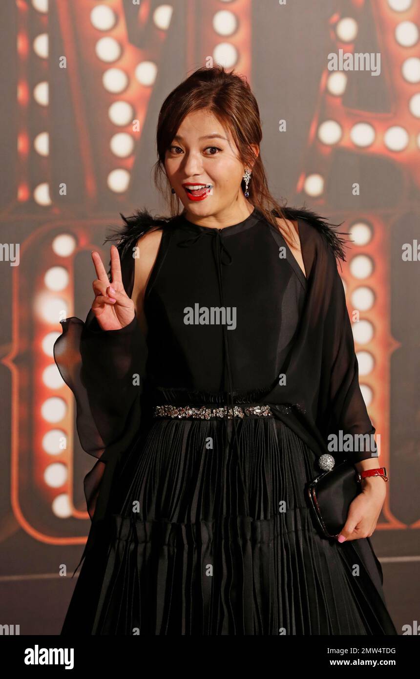 Chinese actress Vicki Zhao Wei poses on the red carpet of the Hong Kong ...