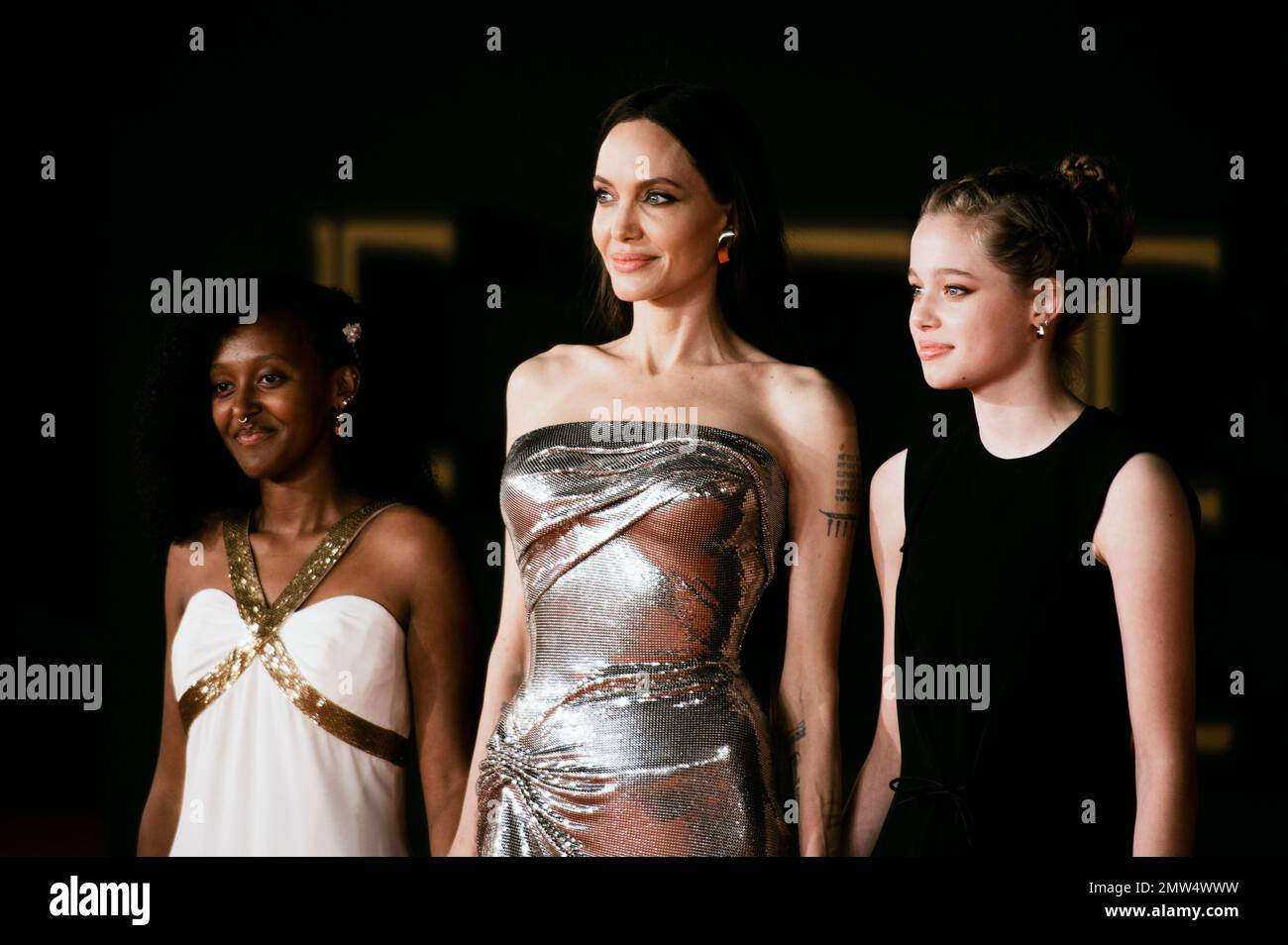 Il cast di Eternals al Roma Film Fest 2021, 24 Ottobre 2021 Stock Photo ...