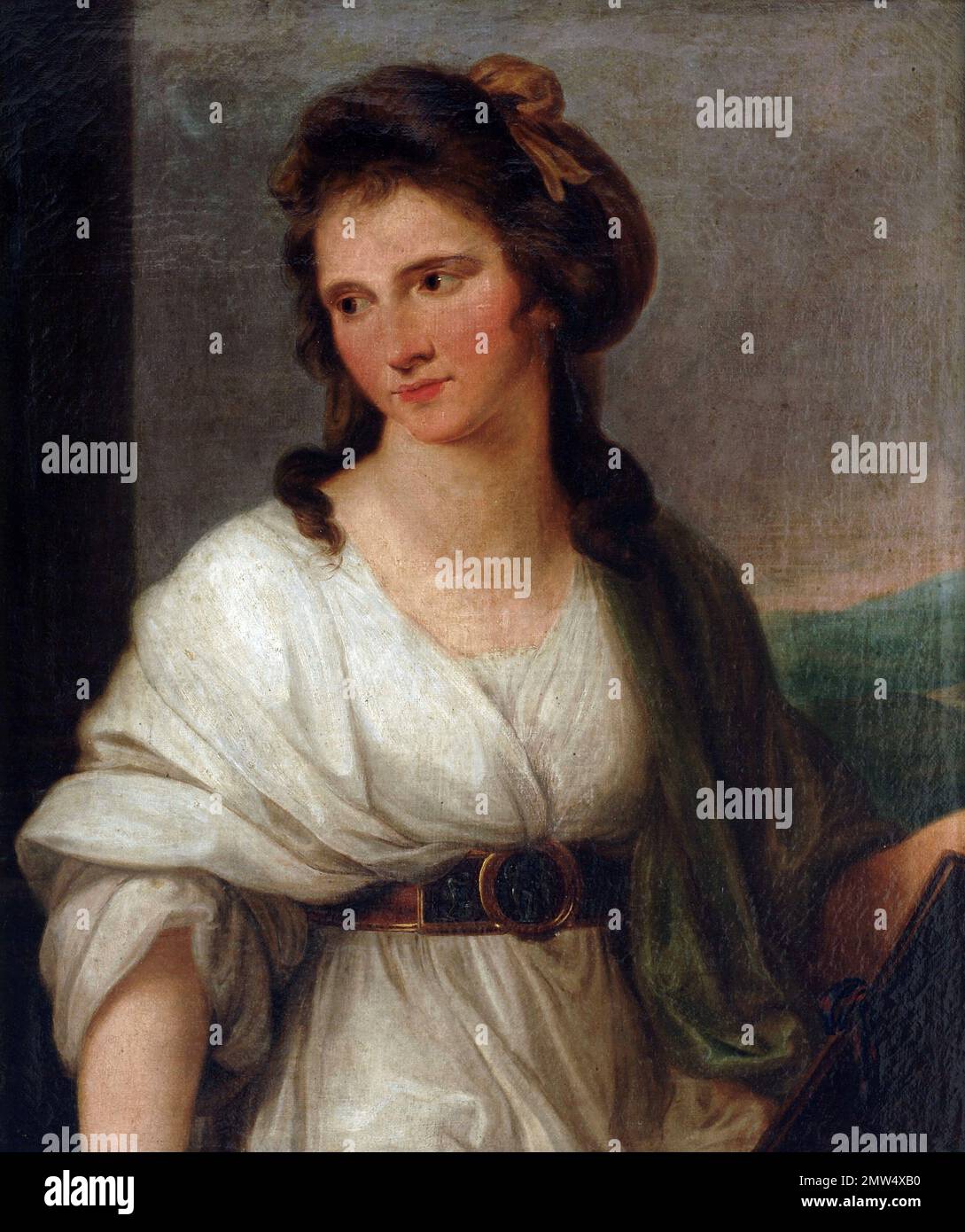 Angelica Kauffman. Portrait of the Swiss painter, Angelica Kauffmann ...