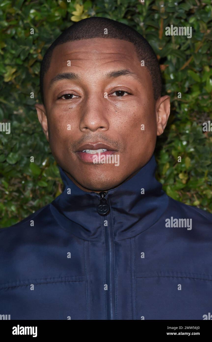 Pharrell Williams attends the Chanel Dinner to Celebrate Gabrielle Bag ...