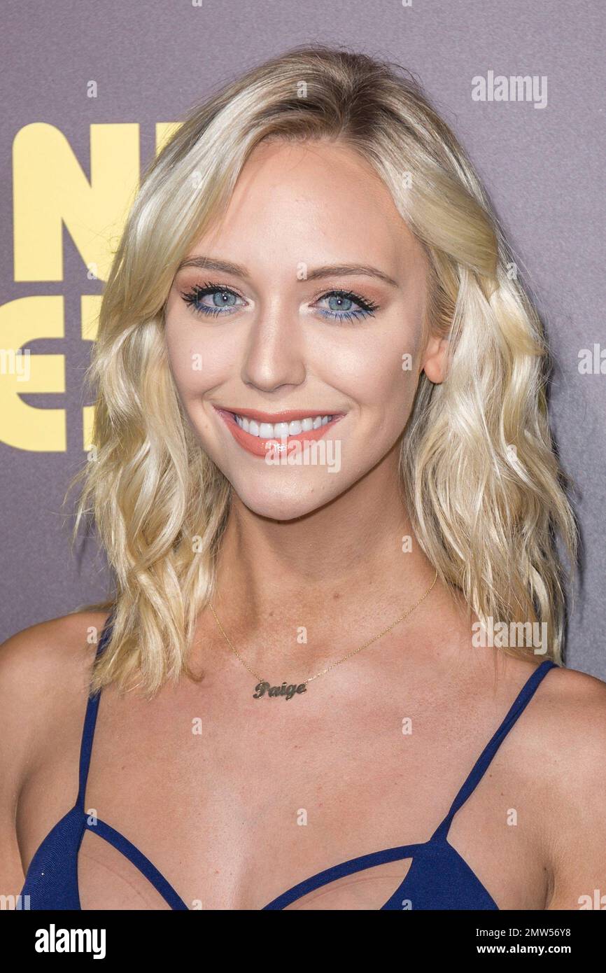 Paige Mobley arrives at the LA Premiere of "Sandy Wexler" at the ...