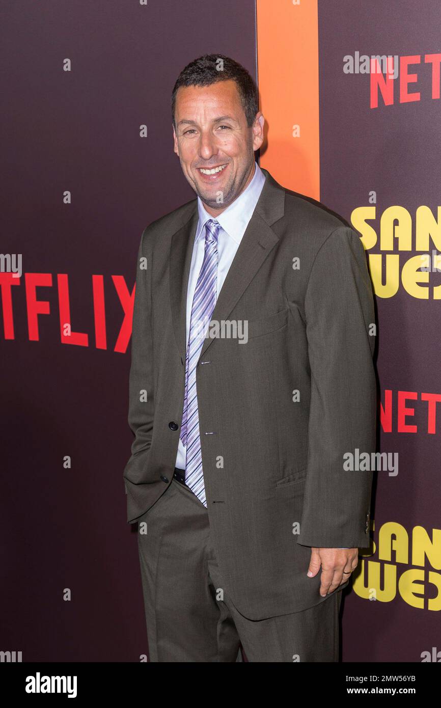 Adam Sandler arrives at the LA Premiere of "Sandy Wexler" at the ...