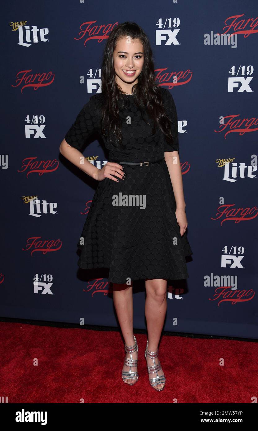 Actress Amber Midthunder attends FX's 2017 All-Star Upfront event at ...