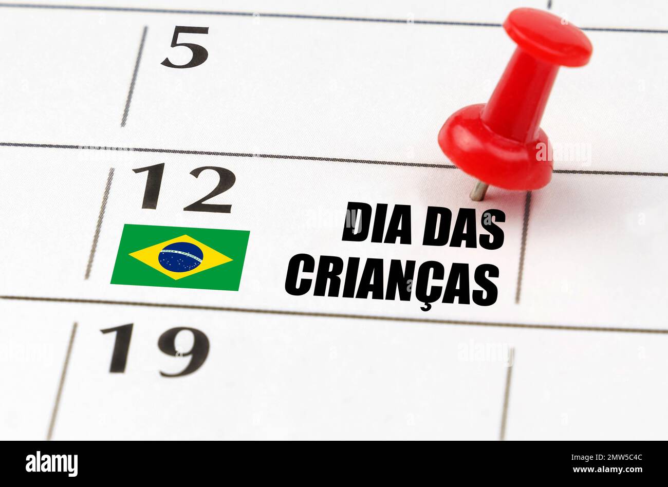 National holidays. On the calendar grid, the date and name of the ...