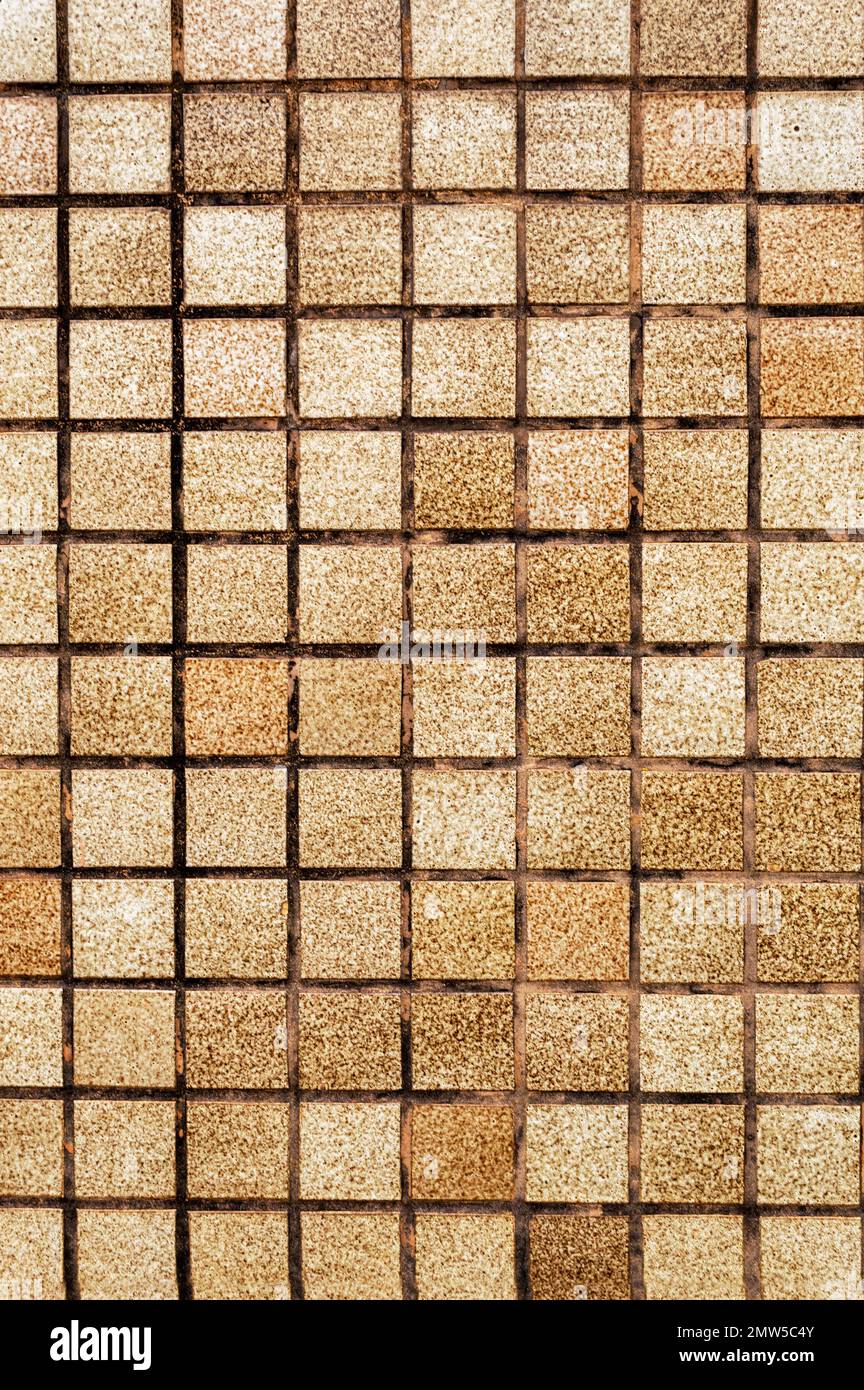 Beautiful wall of colorful square bricks Stock Photo - Alamy