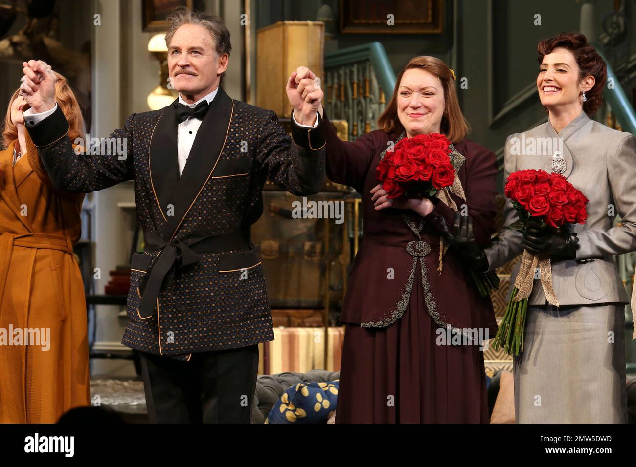 Kevin Kline, from left, Kristine Nielsen and Cobie Smulders appear on ...