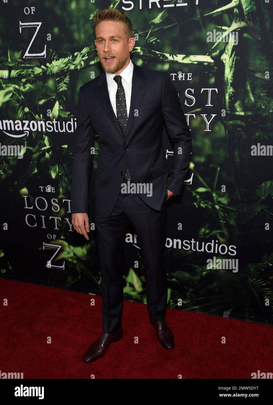 Charlie Hunnam arrives at the Los Angeles premiere of "The Lost City of ...