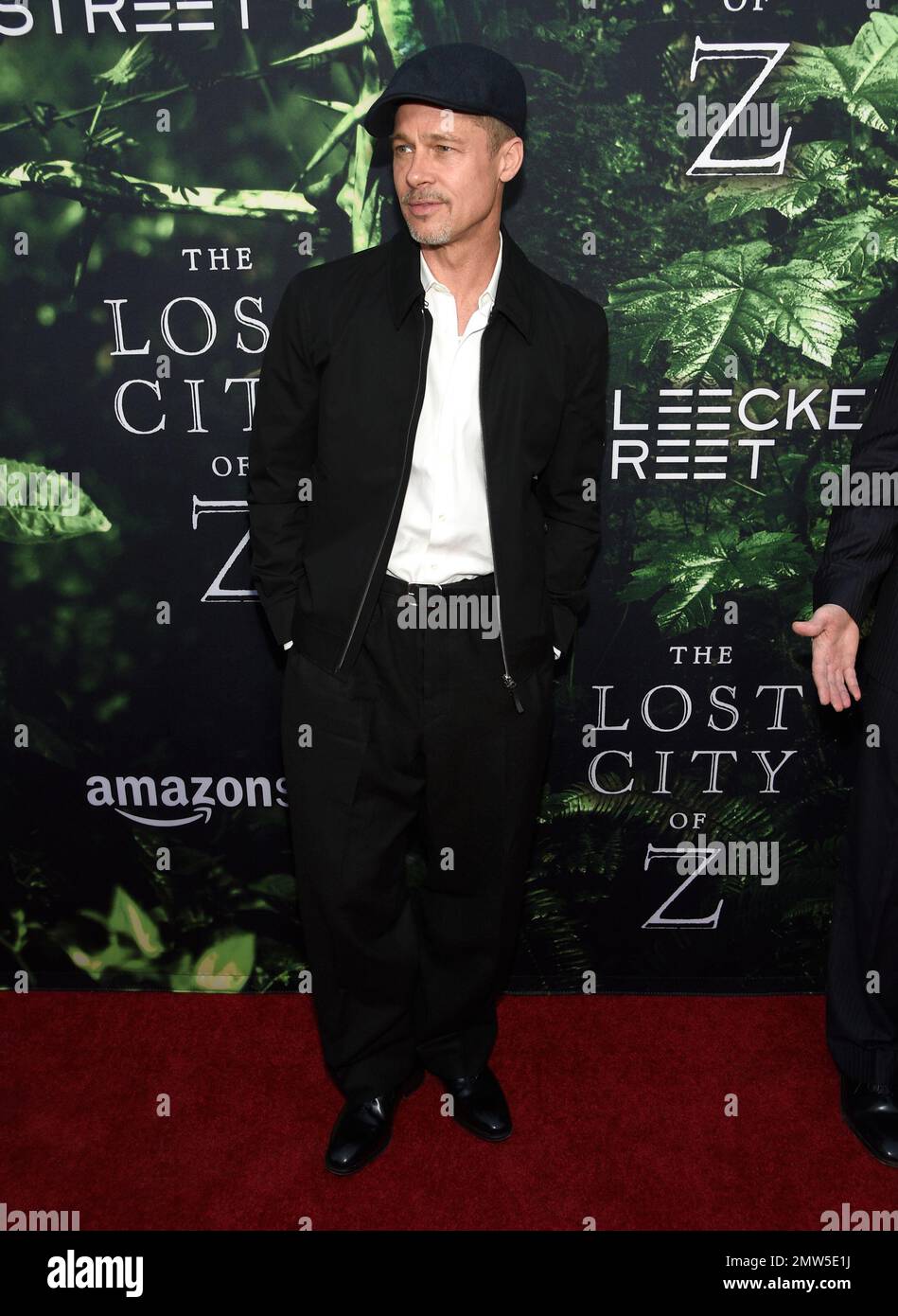 Brad Pitt arrives at the Los Angeles premiere of "The Lost City of Z ...