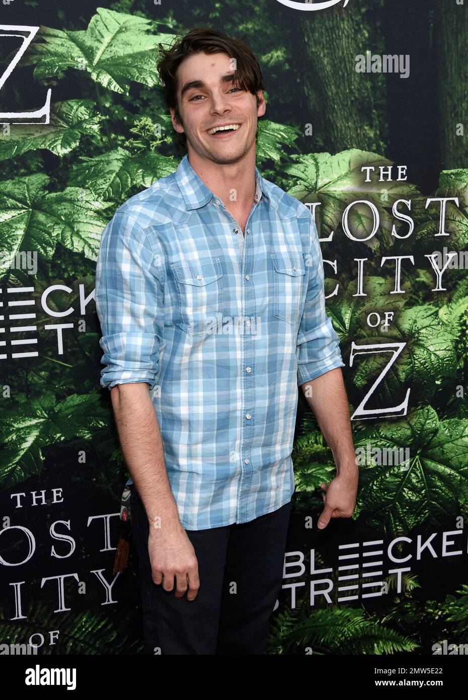 RJ Mitte arrives at the Los Angeles premiere of "The Lost City of Z" at ...