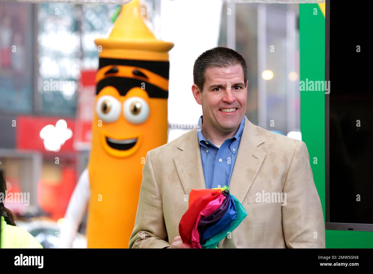 Crayola President & CEO Smith Holland is photographed during an event ...