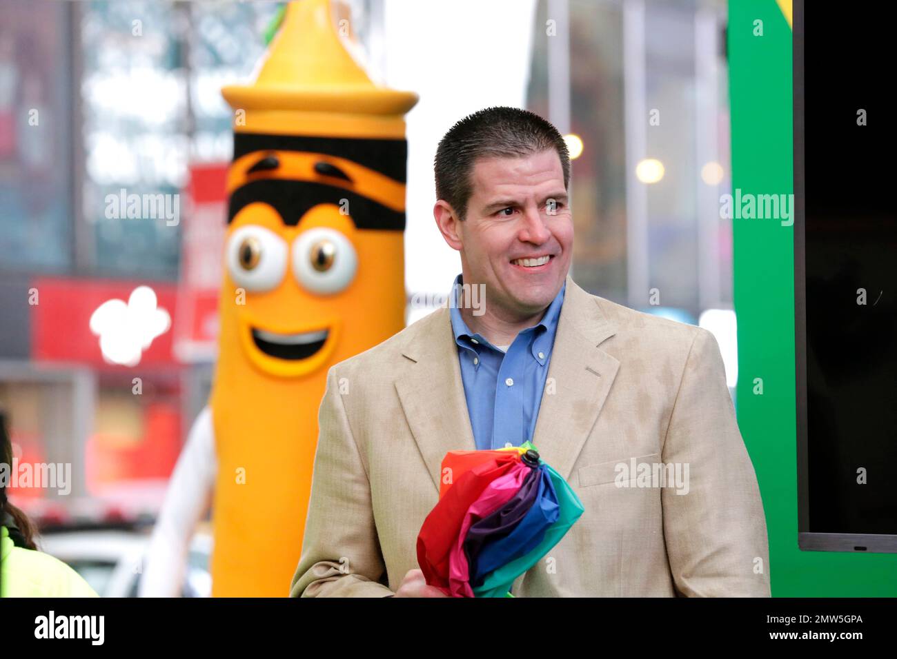 Crayola President & CEO Smith Holland is photographed during an event ...