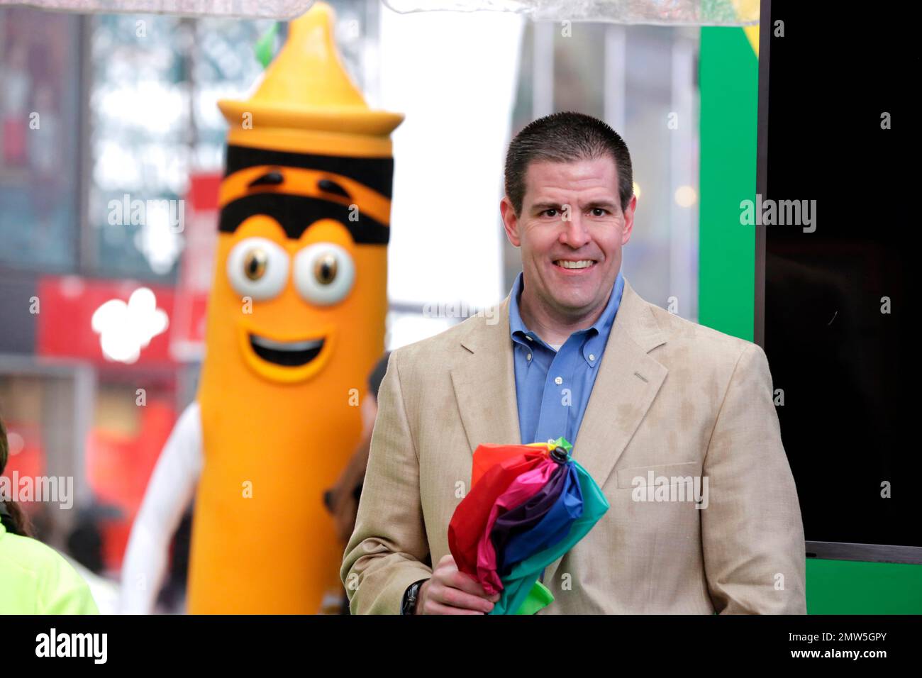 Crayola President & CEO Smith Holland is photographed during an event ...