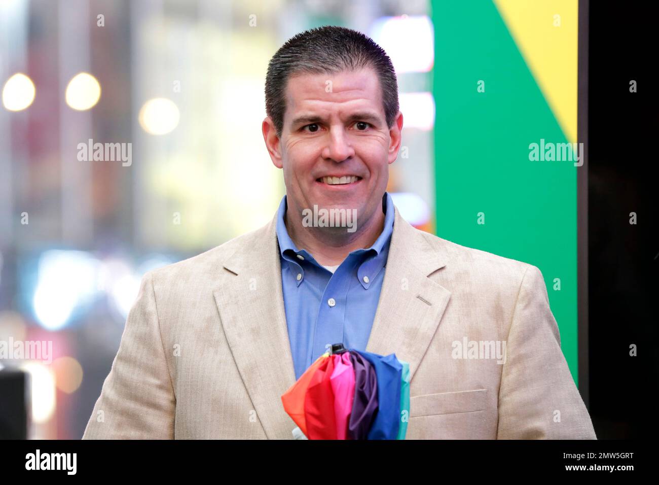 Crayola President & CEO Smith Holland is photographed during an event ...