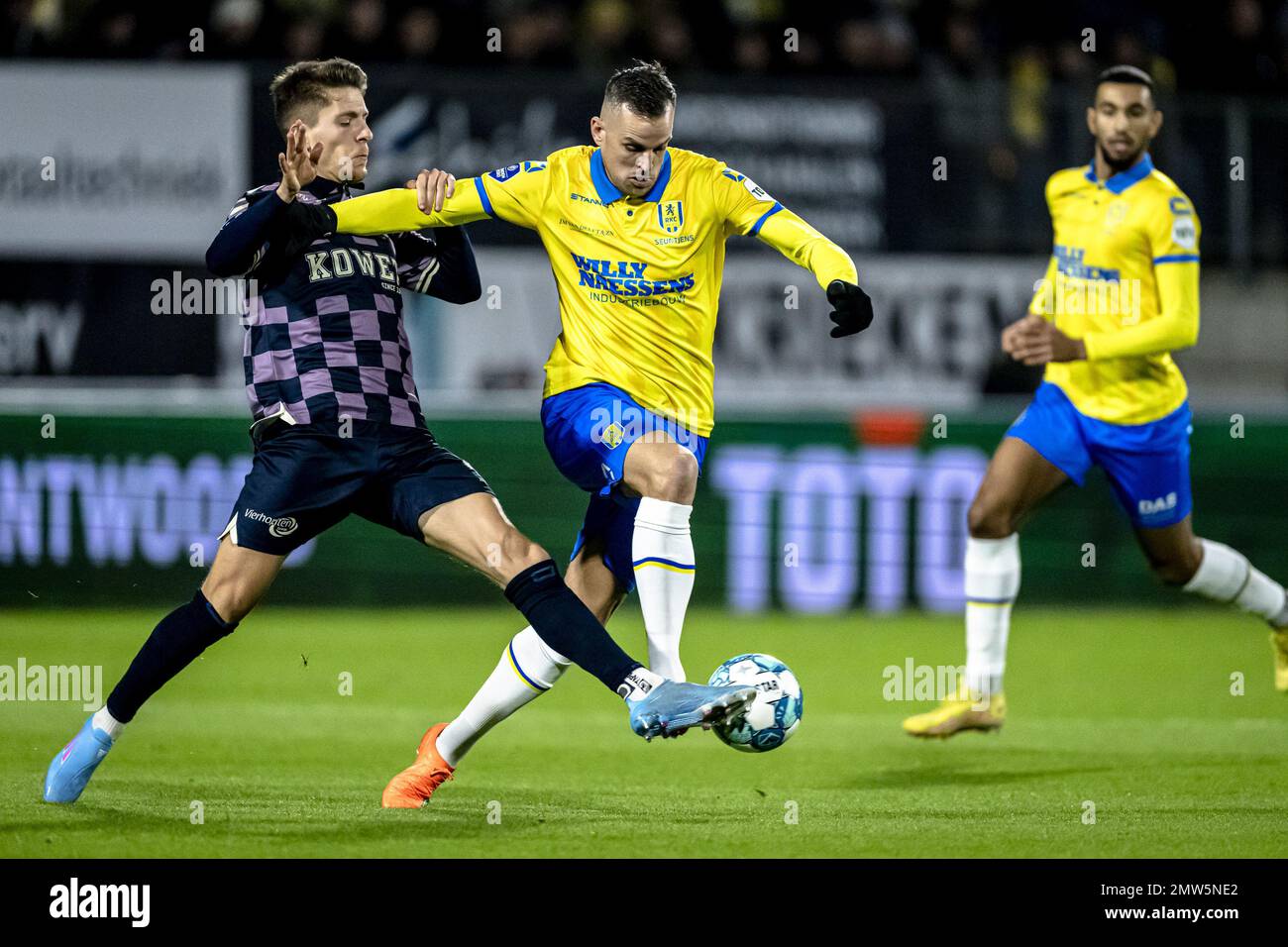 WAALWIJK , Netherlands, 01-02-2023, football, Mandemakers Stadium, Dutch eredivisie, season 2022 ...