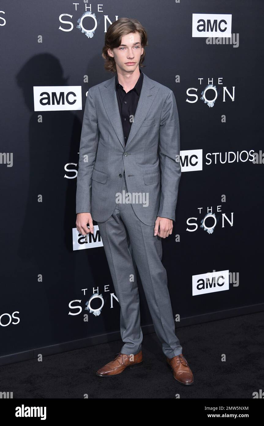 Jacob Lofland attends the LA premiere of "The Son" Season One held at ...