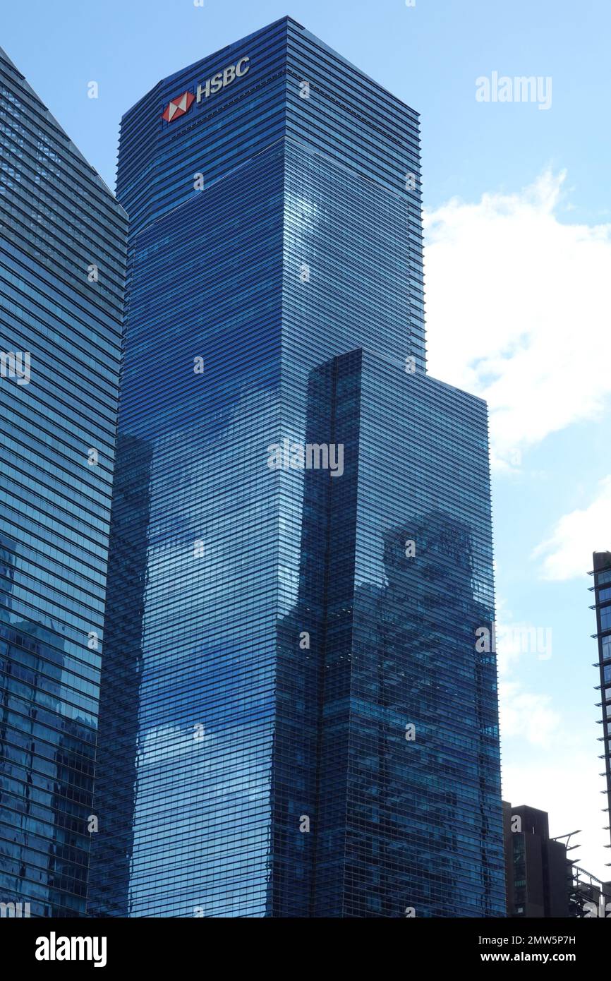 HSBC's new headquarters in Marina Bay Financial Centre, Singapore ...