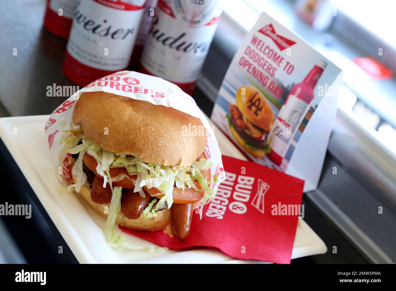 Budweiser's Bud & Burgers West Coast launch of The Official Burger of ...