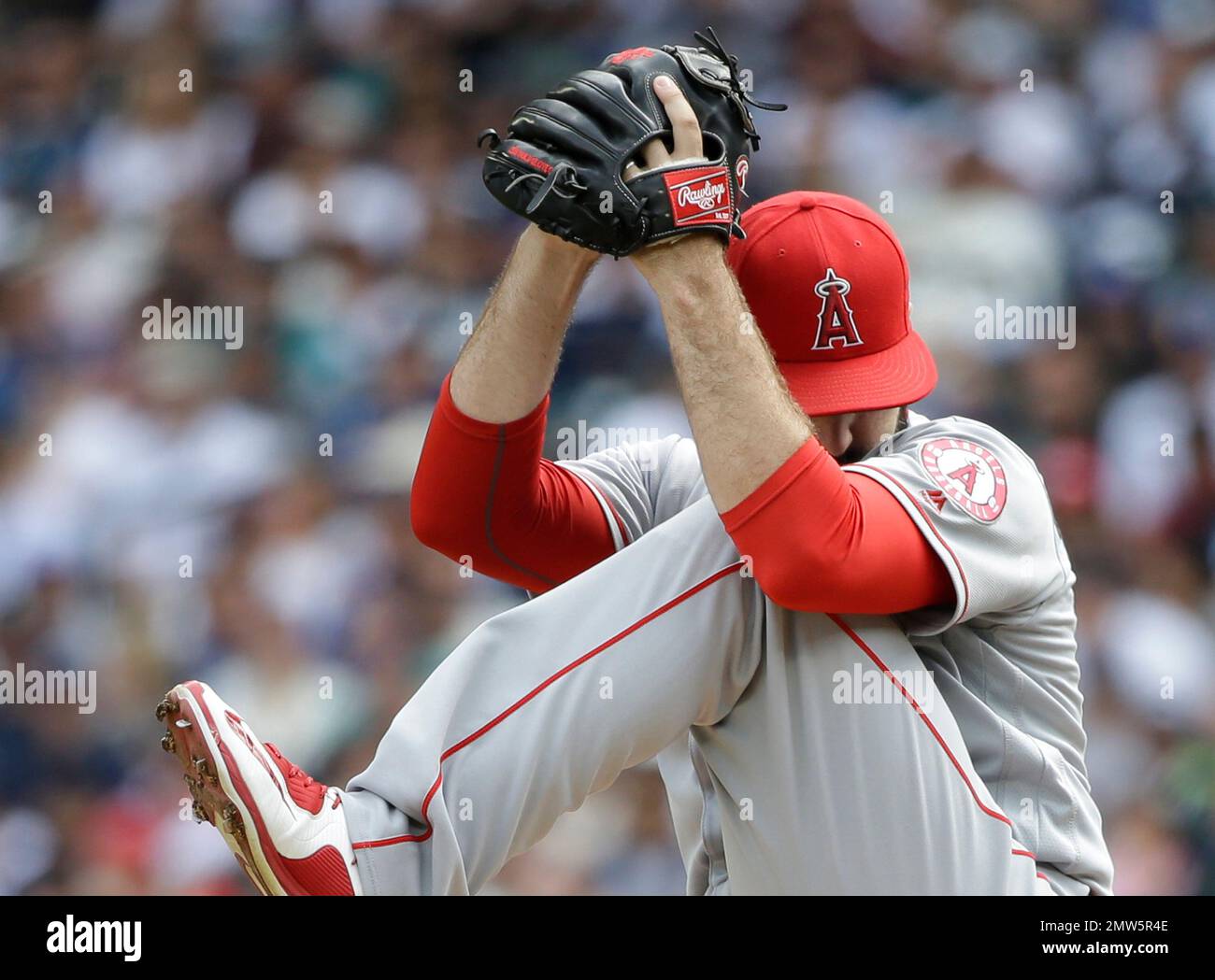 FILE - In this Aug. 7, 2016, file photo, Los Angeles Angels starting ...