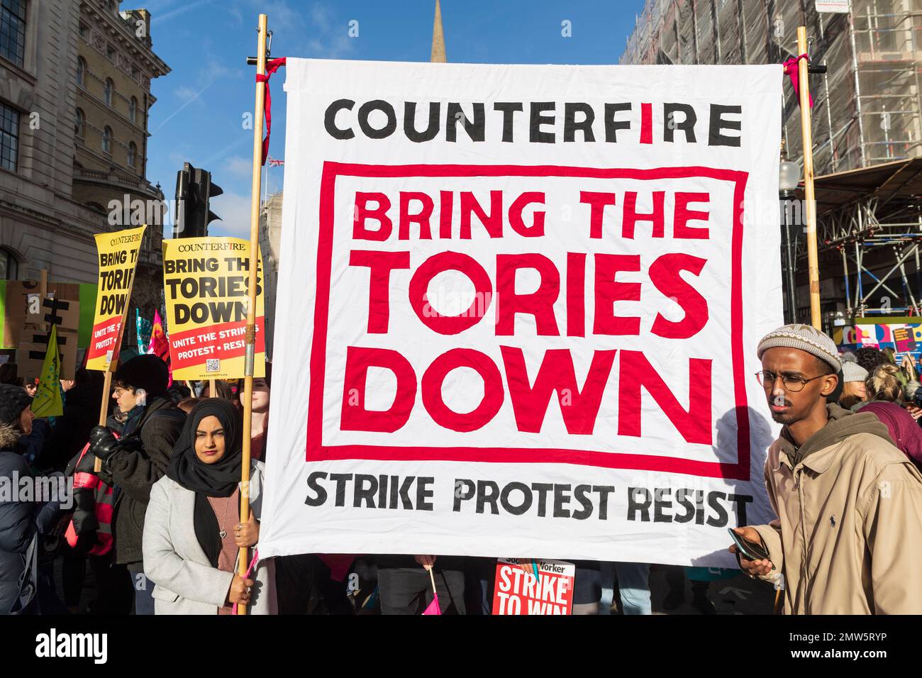 The start of a march by members of the National Education Union (NEU ...