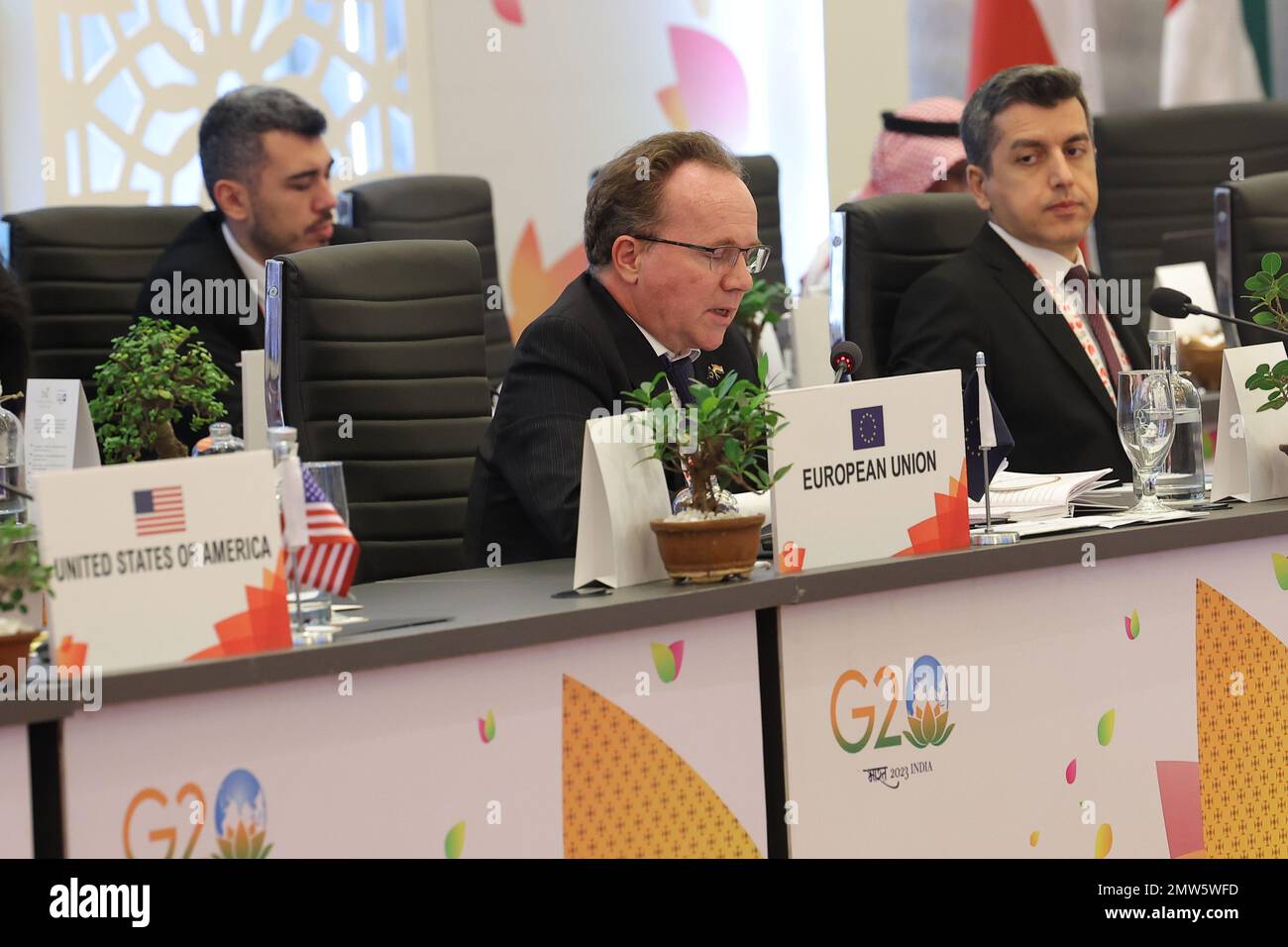 The first phase of G20 Summit 2023 held in Chennai, India on 1st Feb ...