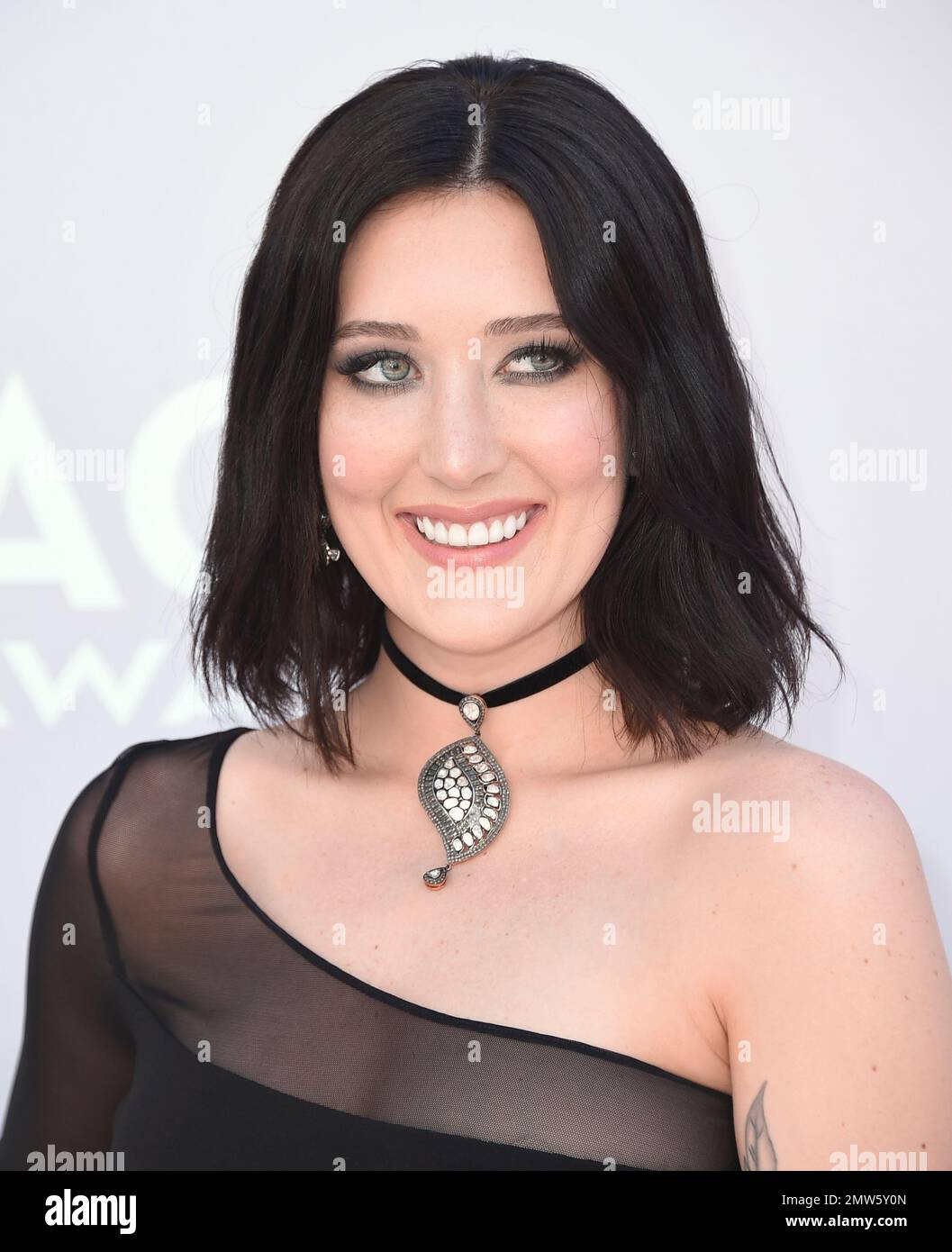 Aubrie Sellers arrives at the 52nd annual Academy of Country Music ...