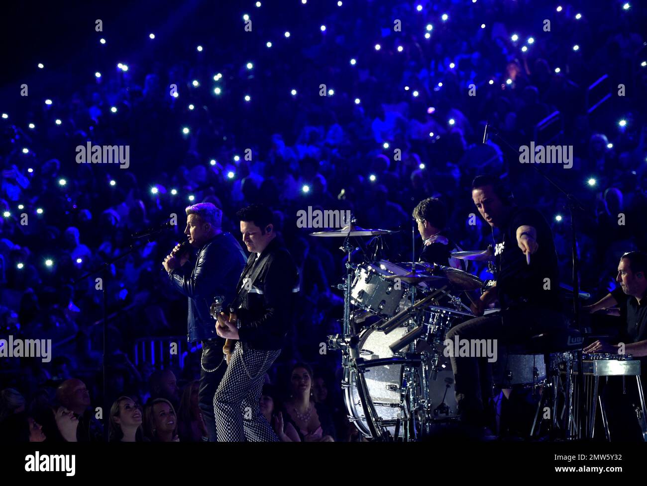 Rascal Flatts performs "Yours If You Want It" at the 52nd annual ...