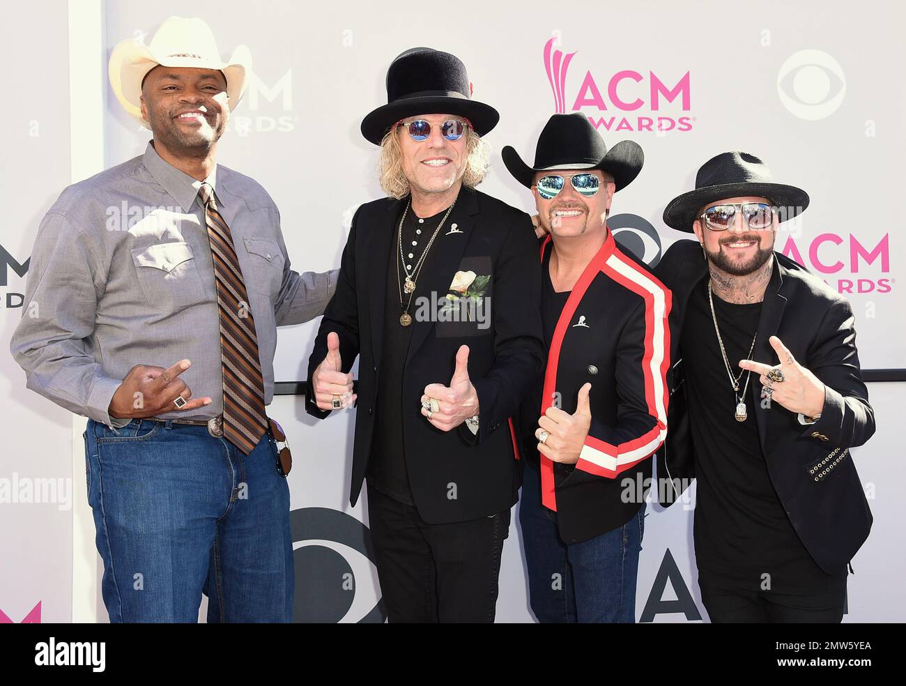 Cowboy Troy, from left, Big Kenny and John Rich, of Big & Rich, and DJ ...
