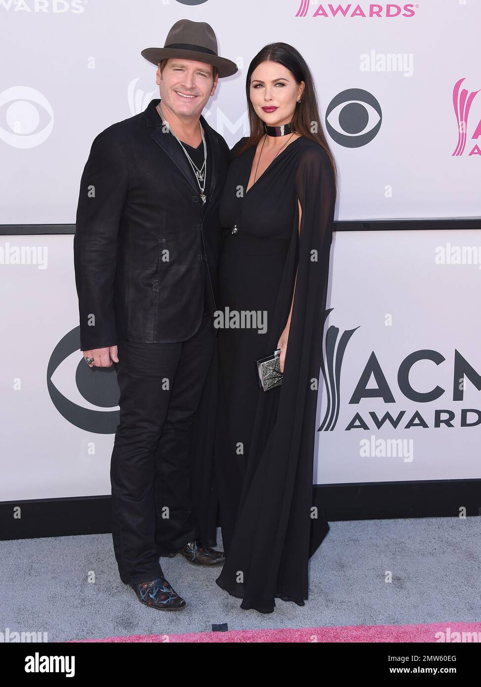 Jerrod Niemann, left, and Morgan Petek arrive at the 52nd annual ...