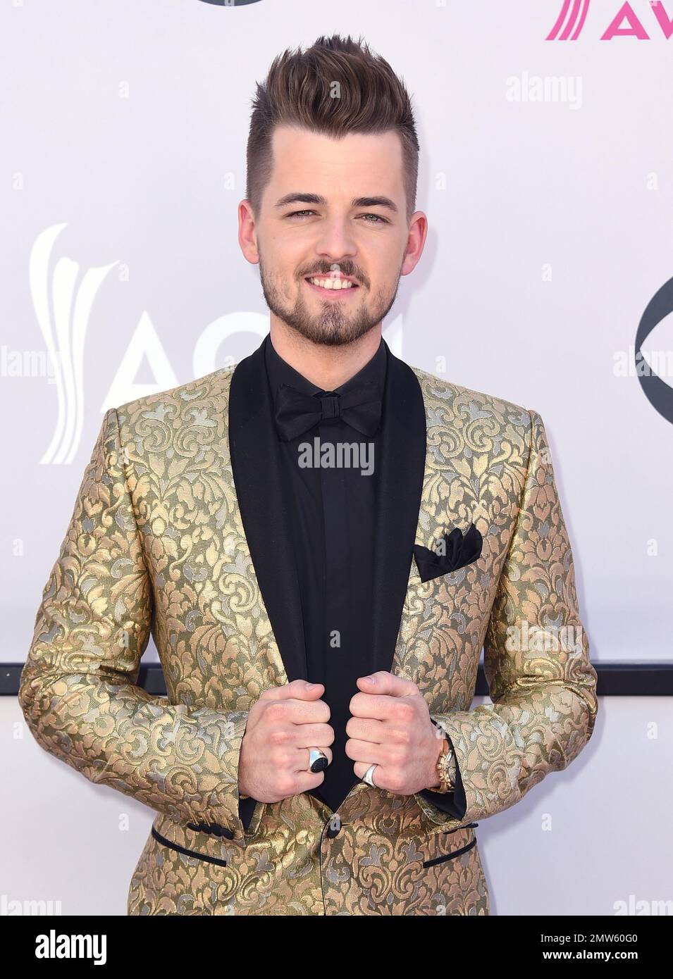 Chase Bryant arrives at the 52nd annual Academy of Country Music Awards ...