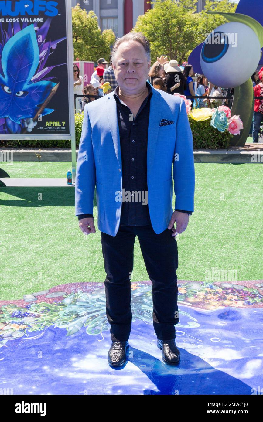 Kelly Asbury arrives at the World Premiere of "Smurfs: The Lost Village ...