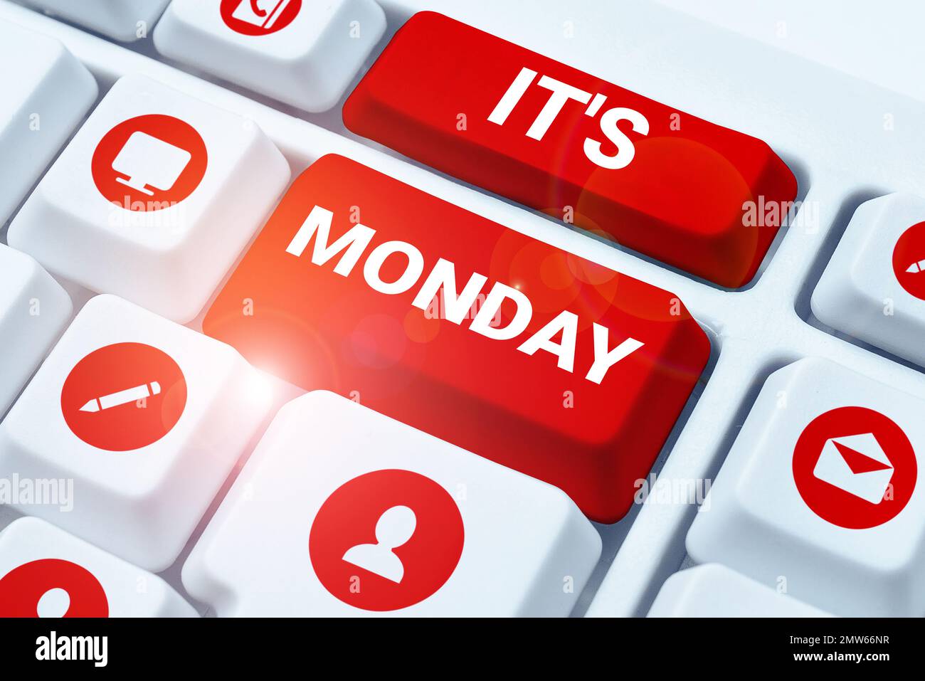 Inspiration showing sign It's Monday. Internet Concept welcoming the ...