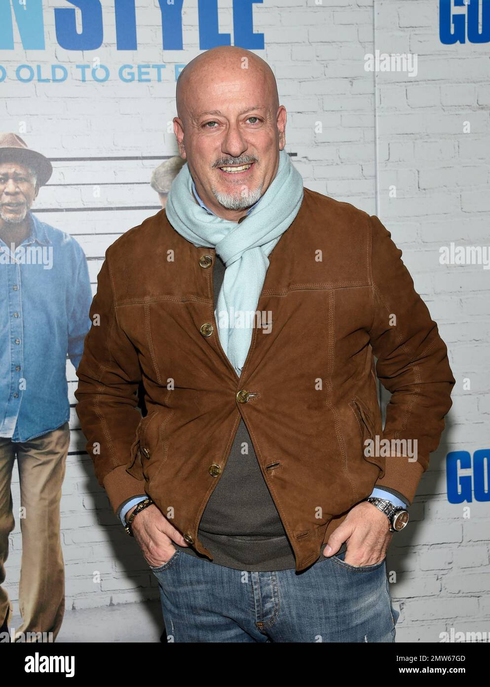 Domenico Vacca attends the world premiere of "Going in Style" at the ...