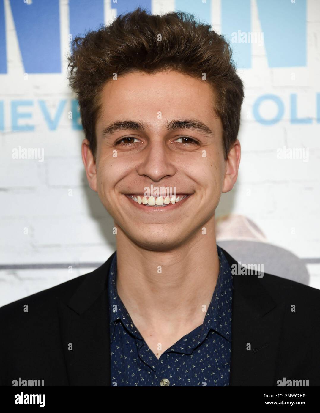 Gabe Erwin attends the world premiere of "Going in Style" at the SVA ...