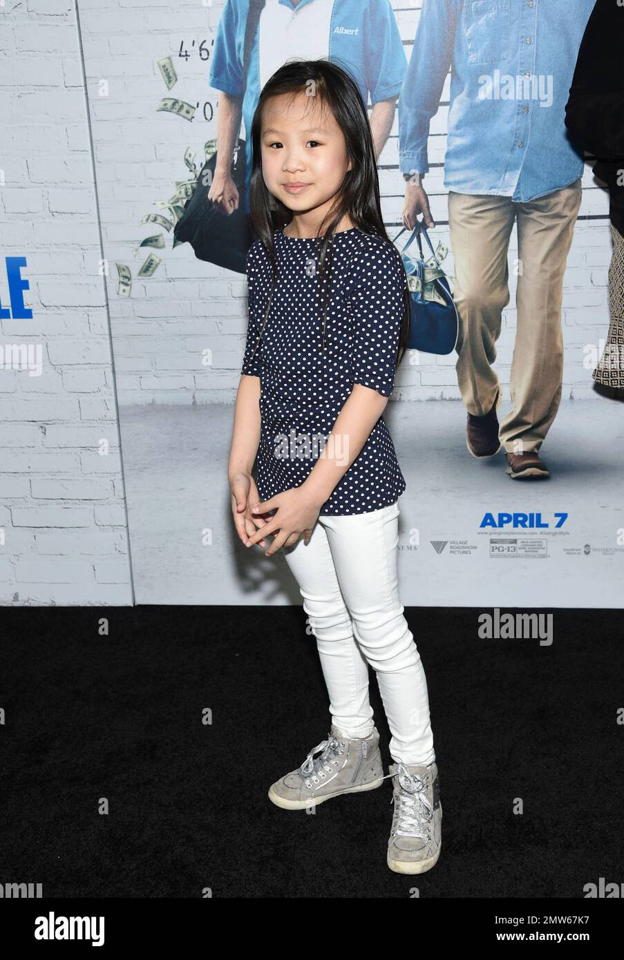 Annabelle Chow attends the world premiere of "Going in Style" at the ...