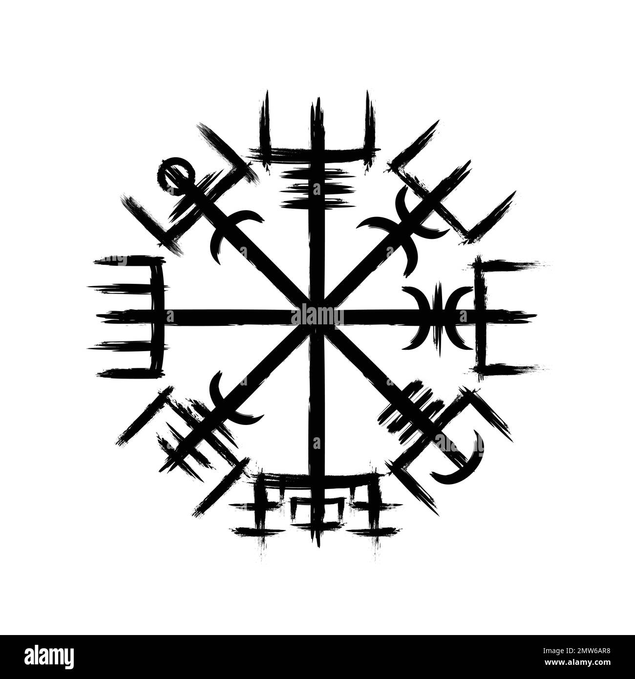 Viking rune silhouette hi-res stock photography and images - Alamy