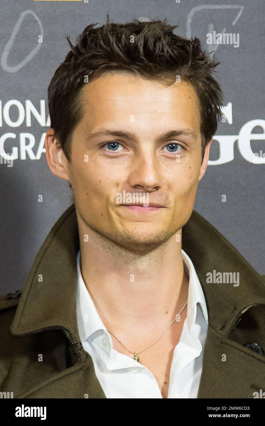 George Webster poses for photographers upon arrival at the premiere of ...