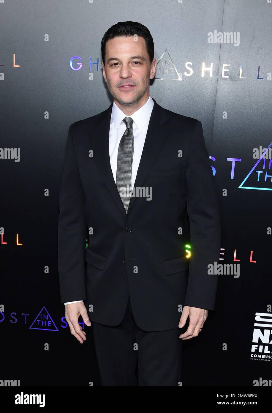 David Alan Basche attends the premiere of "Ghost in the Shell" at AMC ...