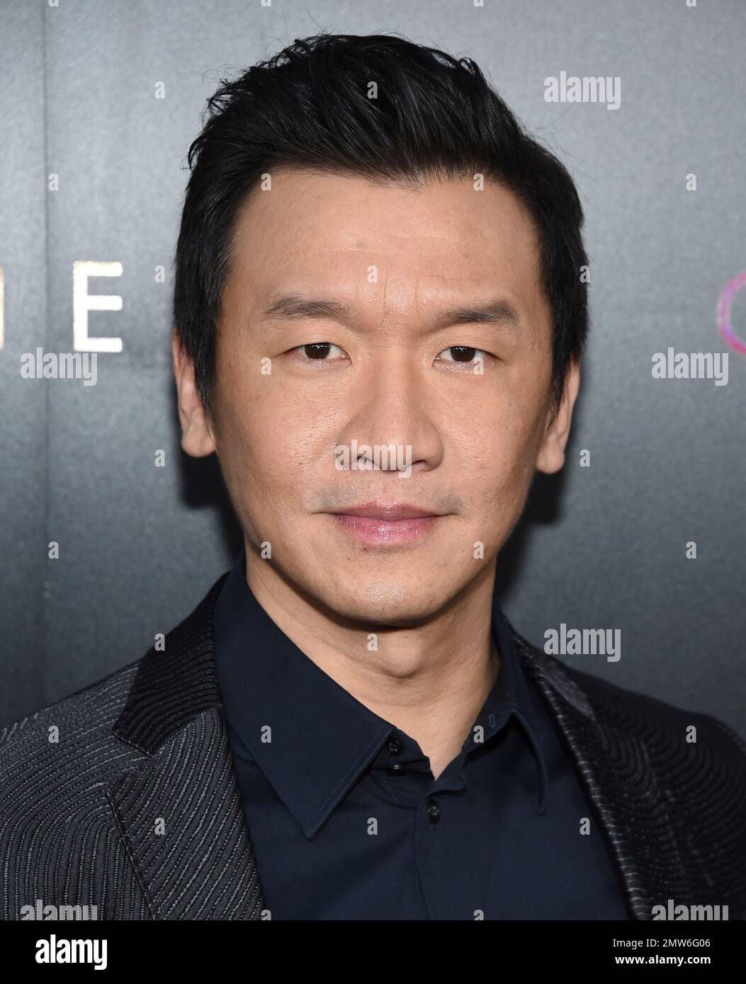 Actor Chin Han attends the premiere of "Ghost in the Shell" at AMC ...