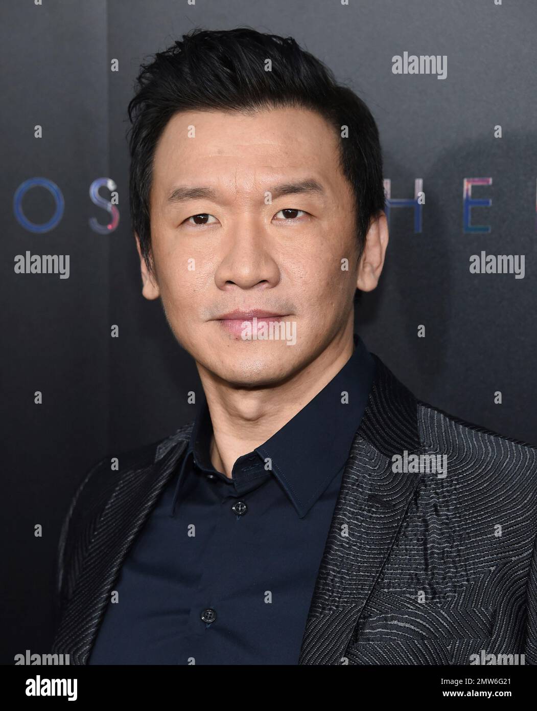 Actor Chin Han attends the premiere of "Ghost in the Shell" at AMC ...