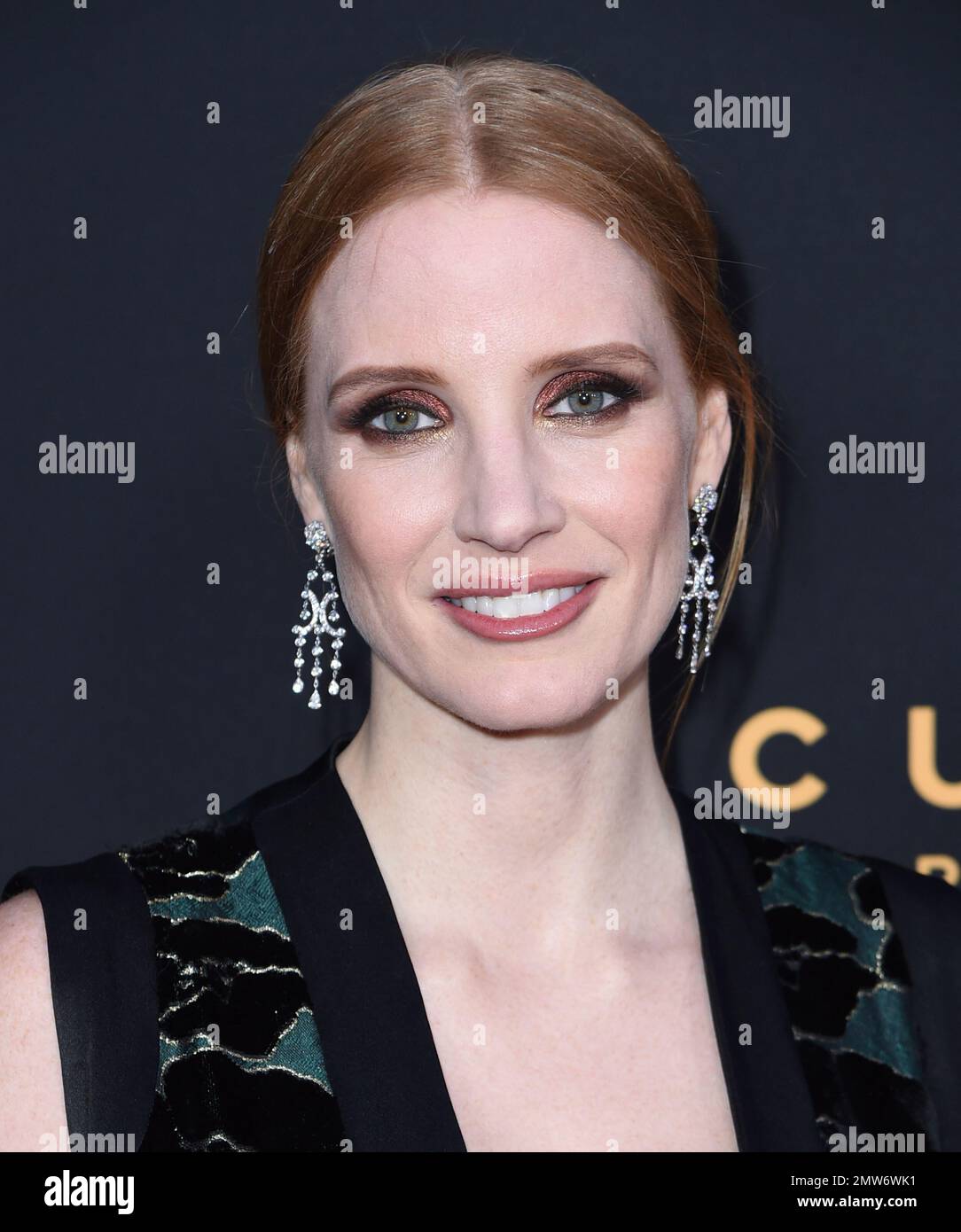 Jessica Chastain arrives at the Los Angeles premiere of "The Zookeeper ...