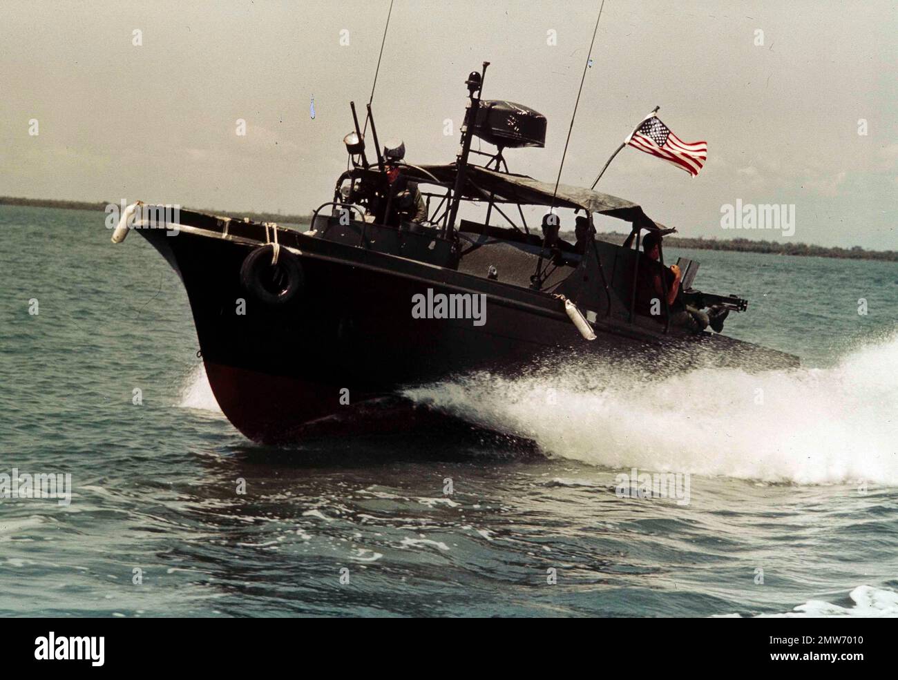 In this photo provided by the U.S. Navy, SWIFT boat, which is used to ...
