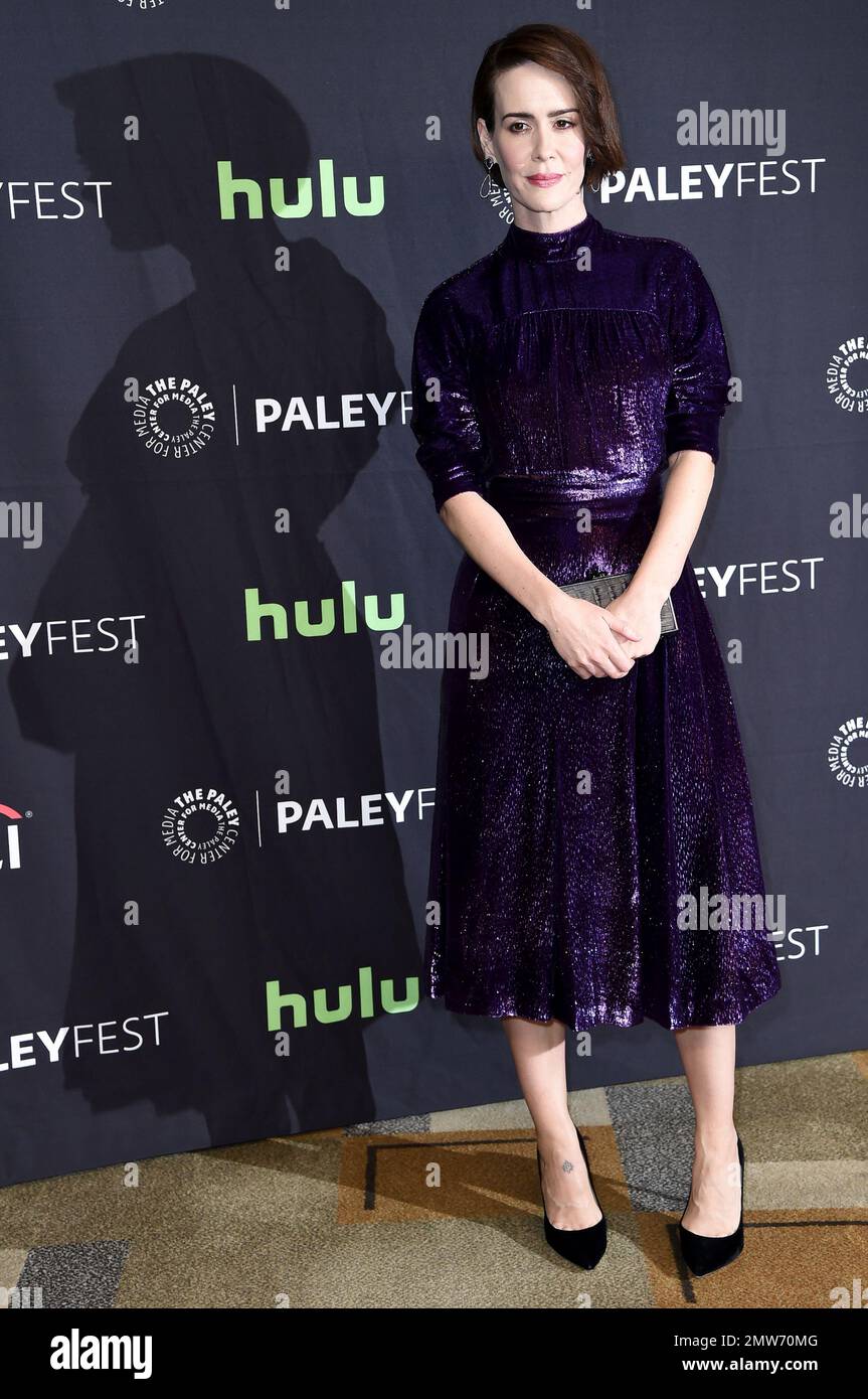 Sarah Paulson attends the 34th annual PaleyFest: "American Horror Story ...