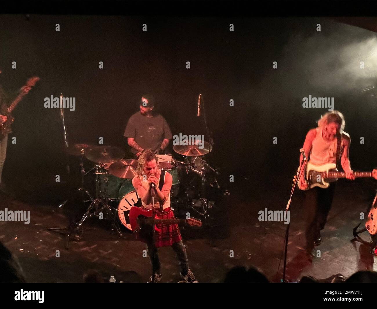 31 January 2023 London UK - THE HUNNA performance at BRITsWeek ...