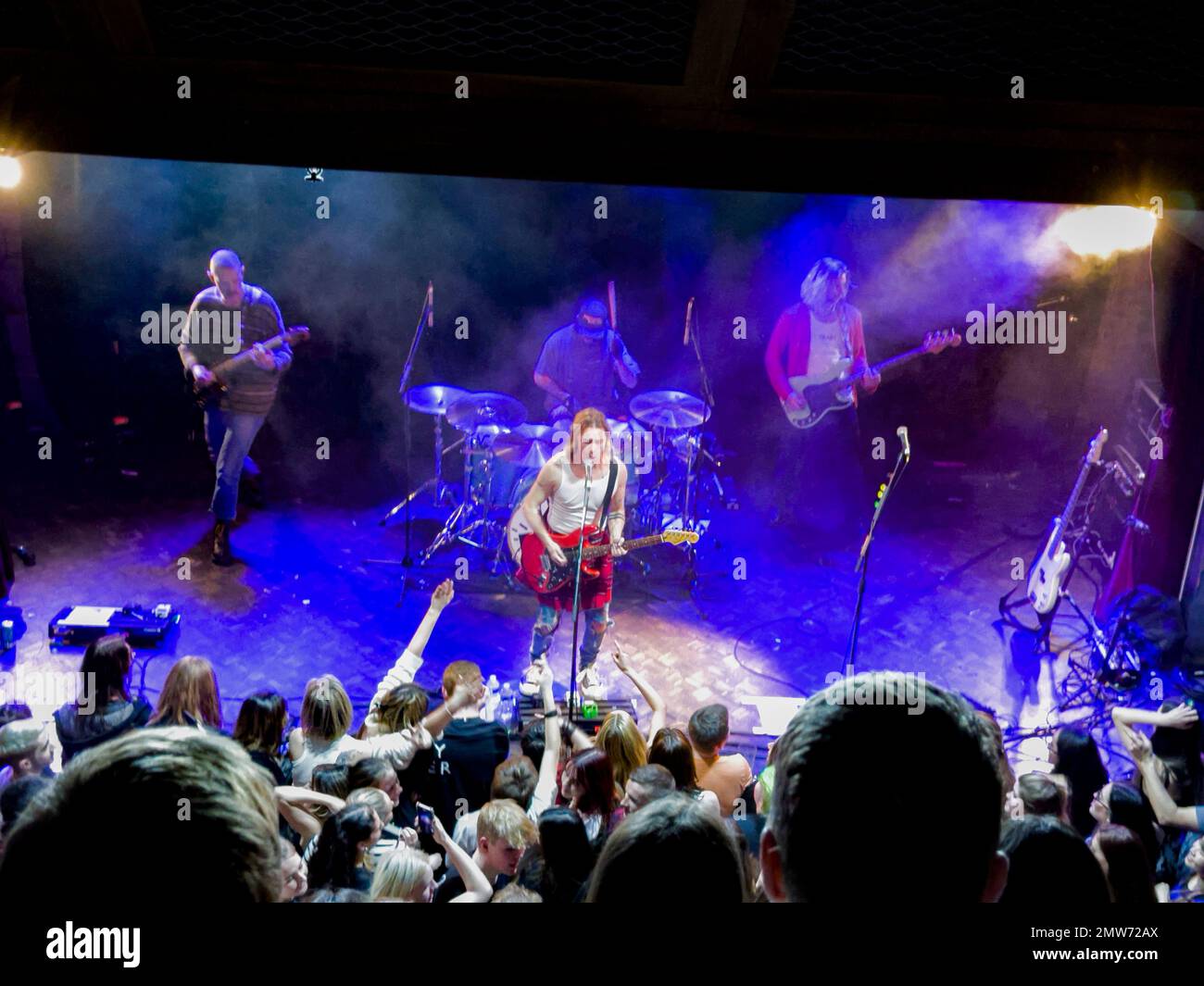 31 January 2023 London UK - THE HUNNA performance at BRITsWeek ...