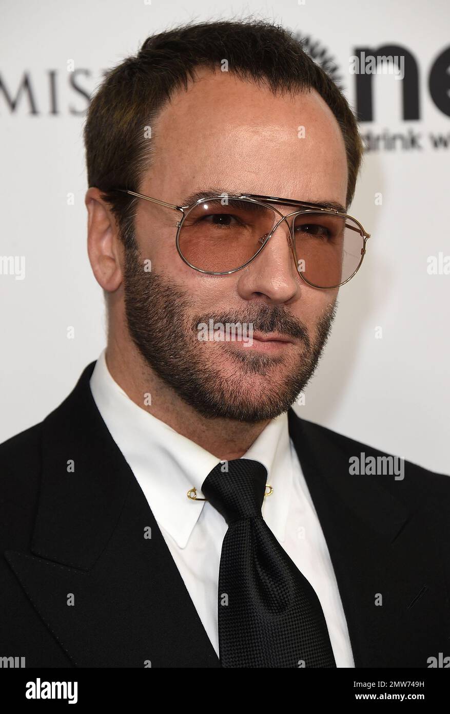 Tom Ford arrives at Elton John's 70th Birthday and 50-Year Songwriting ...