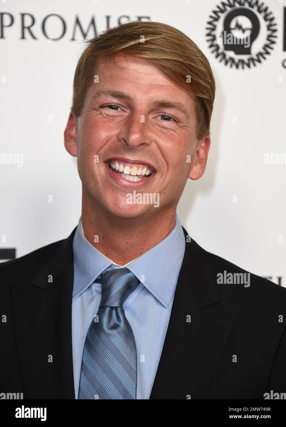 Jack McBrayer arrives at Elton John's 70th Birthday and 50-Year ...